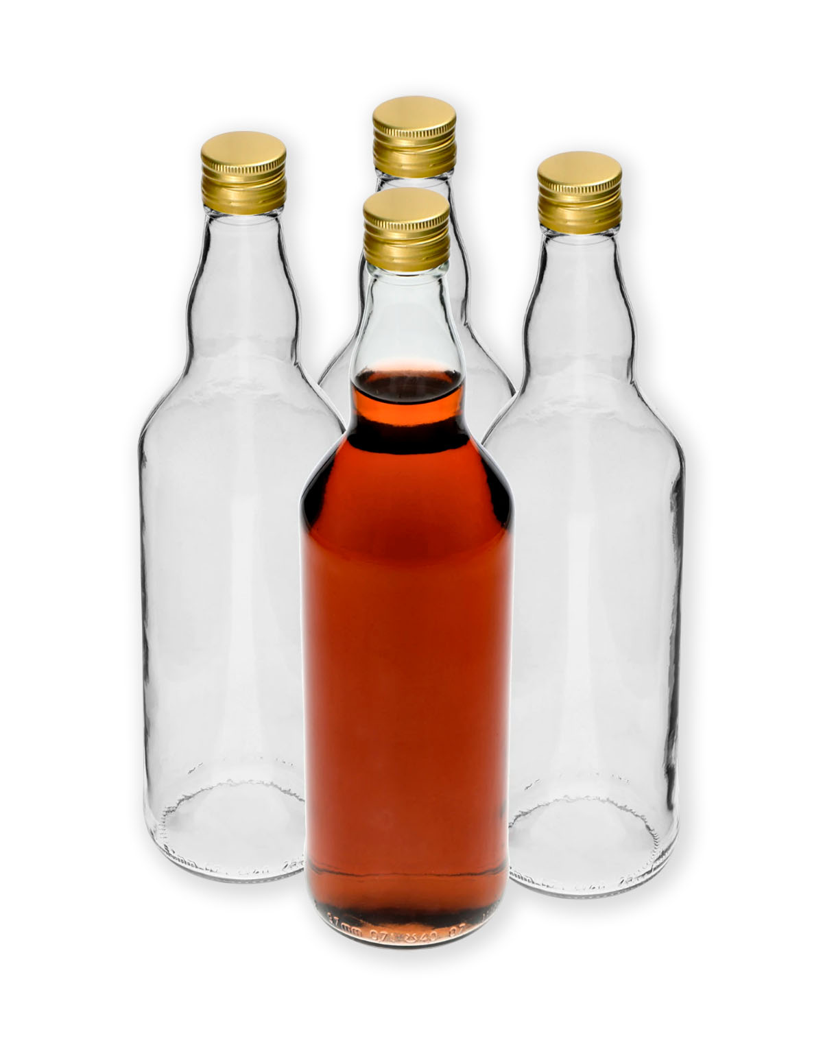 700ml pudele ar skrūvējamu vāciņu, 4 gab - aktualaspreces.lv