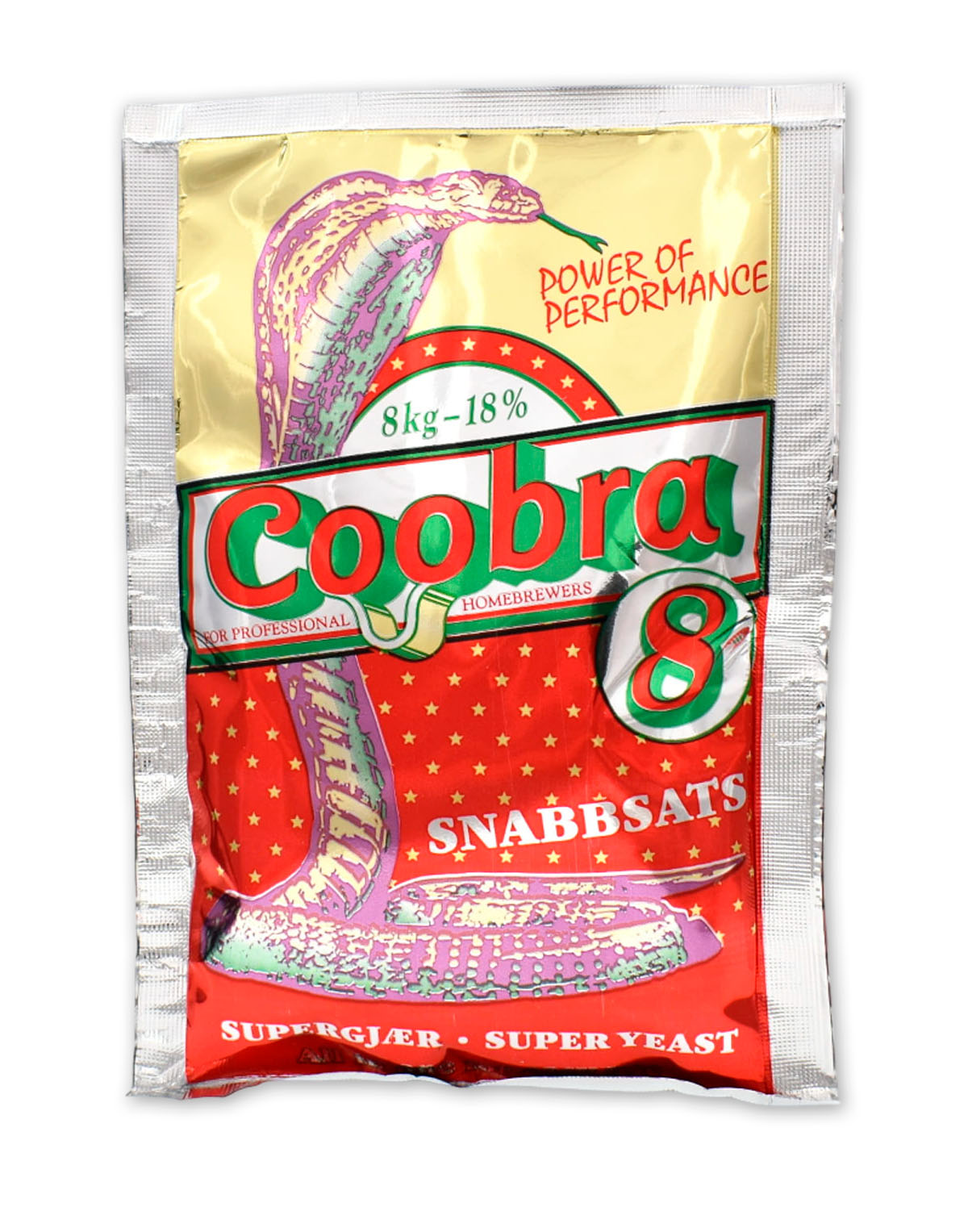 COOBRA 8 turbo raugs 116g - aktualaspreces.lv