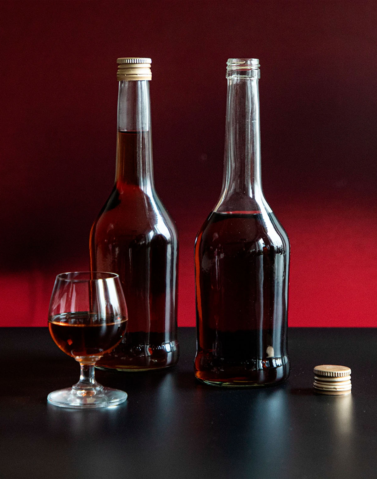 500ml pudeles Napoleon ar skrūvējamiem vāciņiem, 6 gab - aktualaspreces.lv